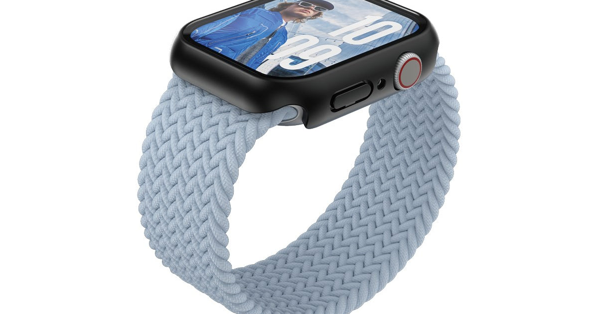 PanzerGlass® Screen Protector Snappie Full Body Slim Black Apple Watch