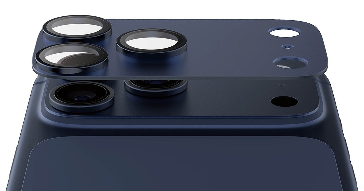 PanzerGlass® Fender Camera Protector Deep Blue iPhone 17 Pro